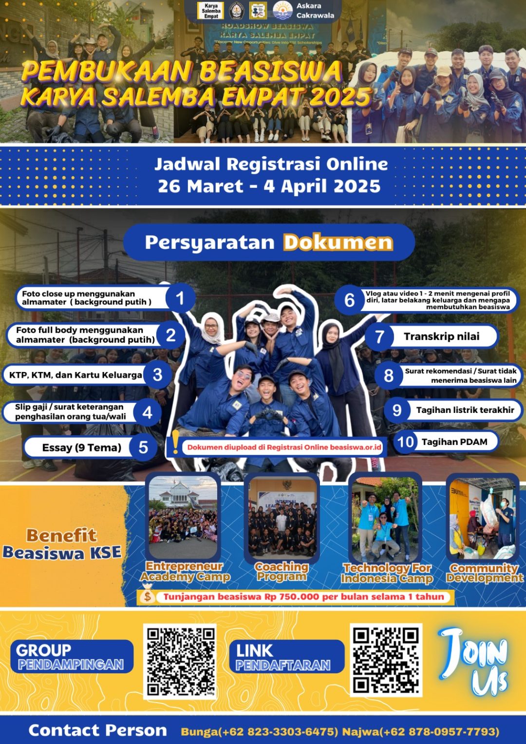 PENDAFTARAN BEASISWA KARYA SALEMBA EMPAT (KSE) TAHUN 2025 – Direktorat ...